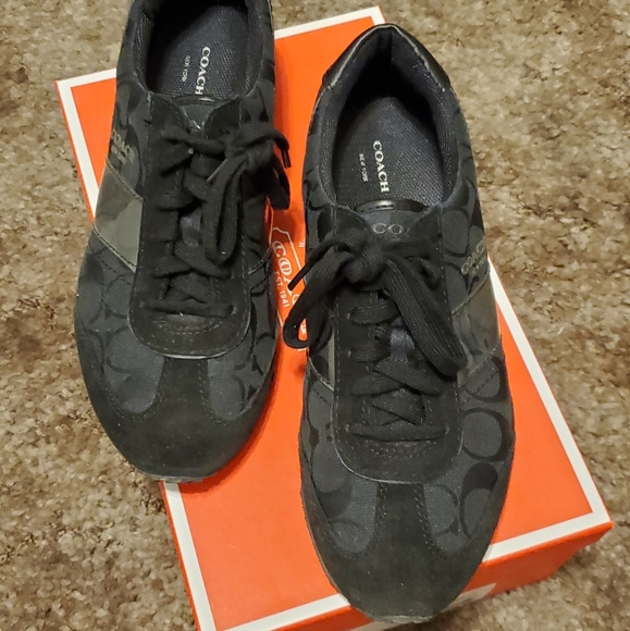 Coach | Shoes | Black Coach Shoes | Poshmark